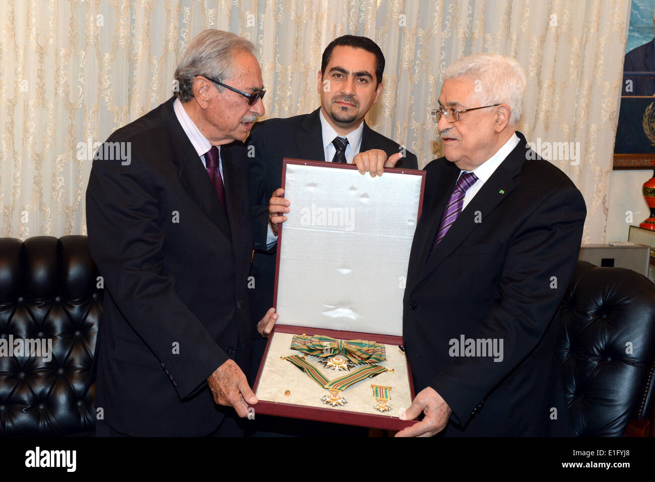 Amman, Amman, Jordan. 3rd June, 2014. Palestinian President Mahmoud ...