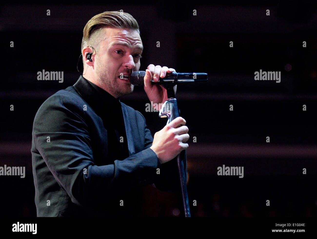 Justin timberlake live in concert hi-res stock photography and images ...