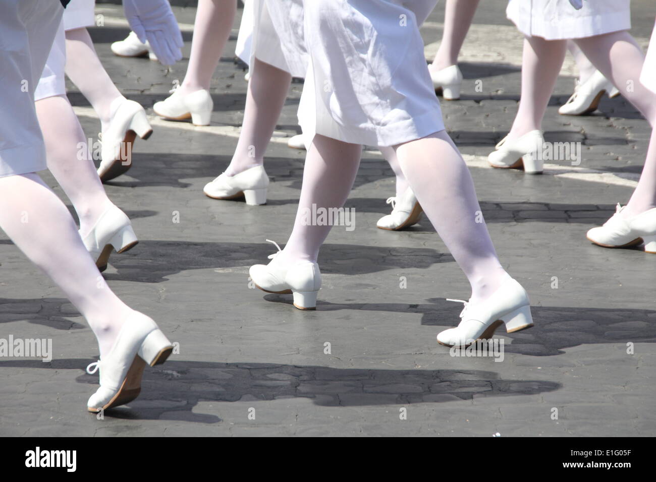 Rome, Italy 2nd June 2014 Military personnel marching at the 2nd June ...