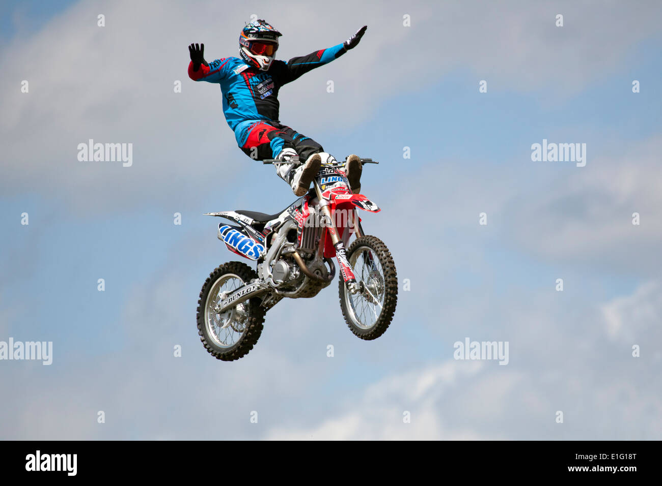 Redbourn Hertfordshire England County Show Motorbike Motorcycle Stunt ...