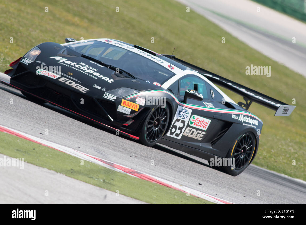 LAMBORGHINI GALLARDO GT3 of Imperiale Racing team, driven By AMICI ...