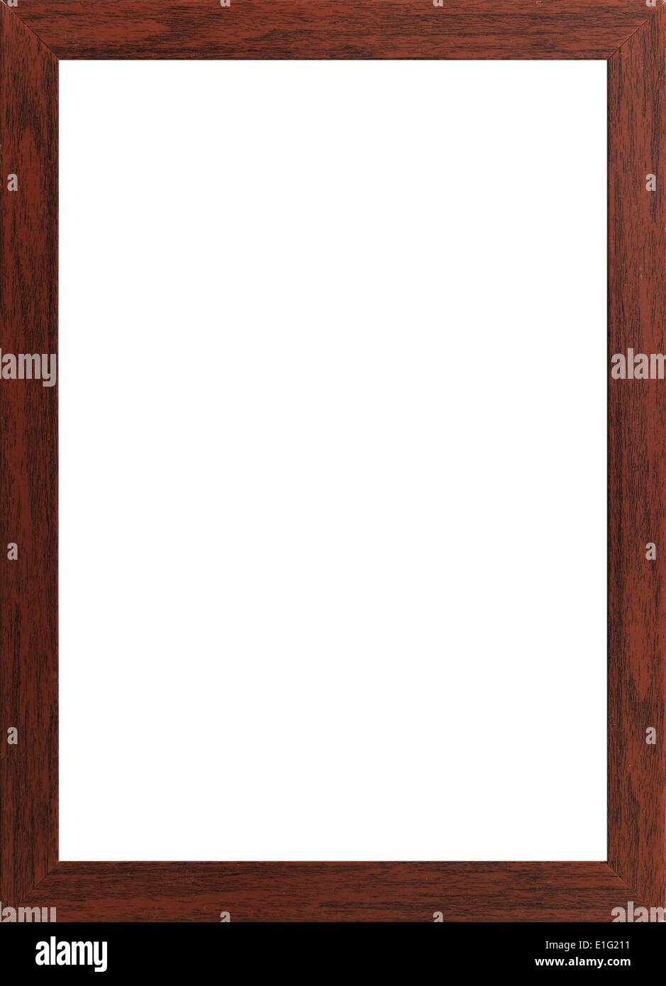 photo frame isolated on white background Stock Photo - Alamy