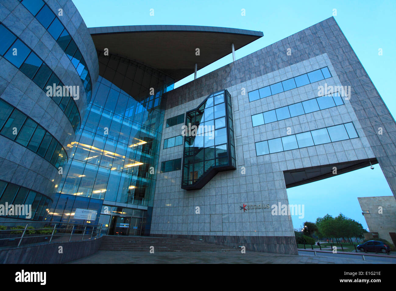 UK, Wales, Cardiff, Bay, Atradius Building Stock Photo - Alamy