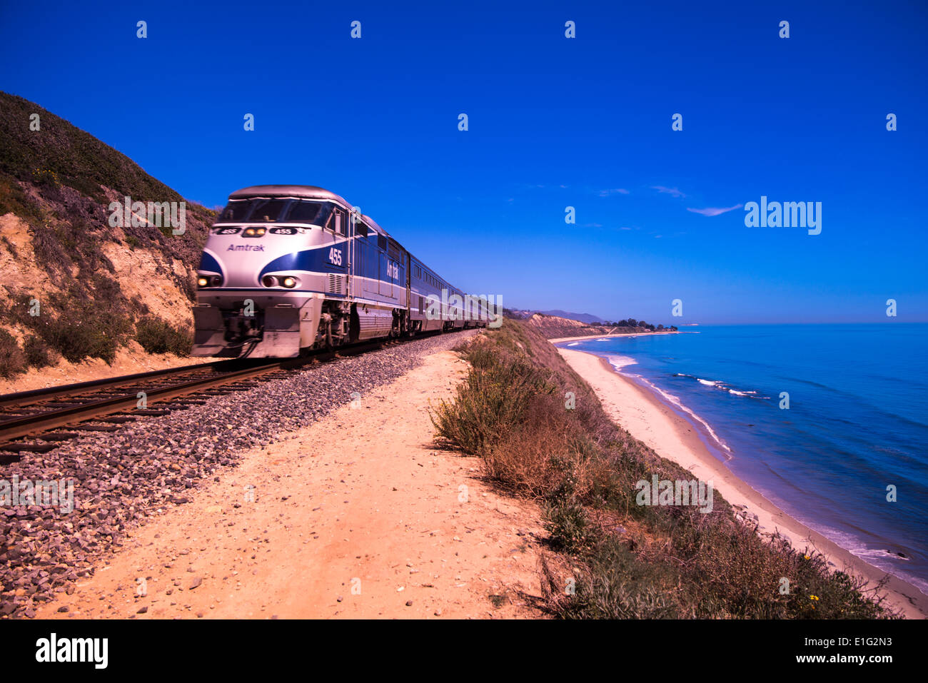 California Coast Train Railway High Resolution Stock Photography and ...