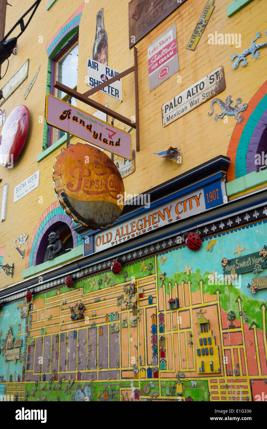 Old map of pittsburgh hi-res stock photography and images - Alamy