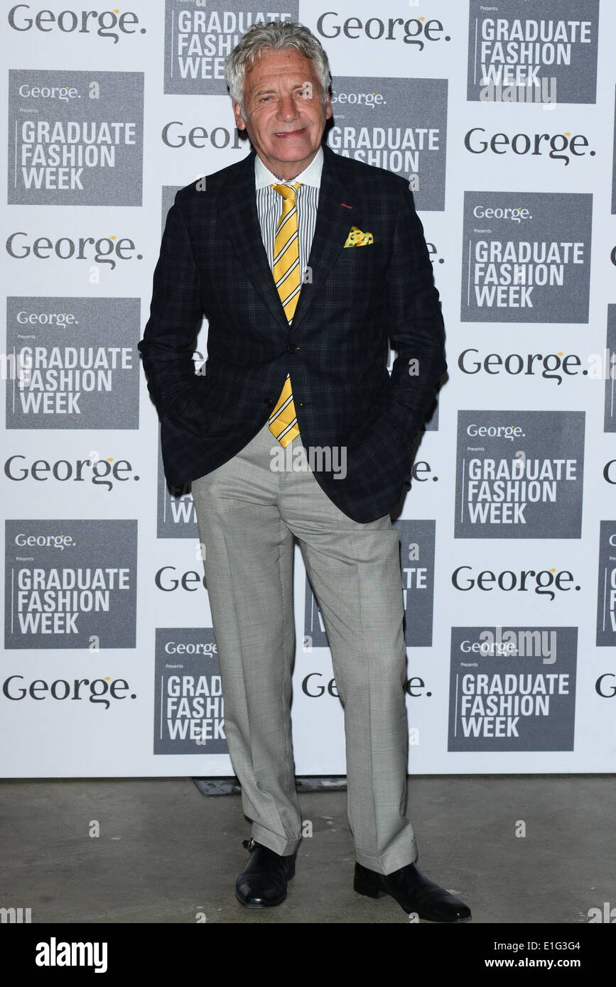 London, UK. 3rd June 2014. Jeff Bank attends the Graduate Fashion Week ...