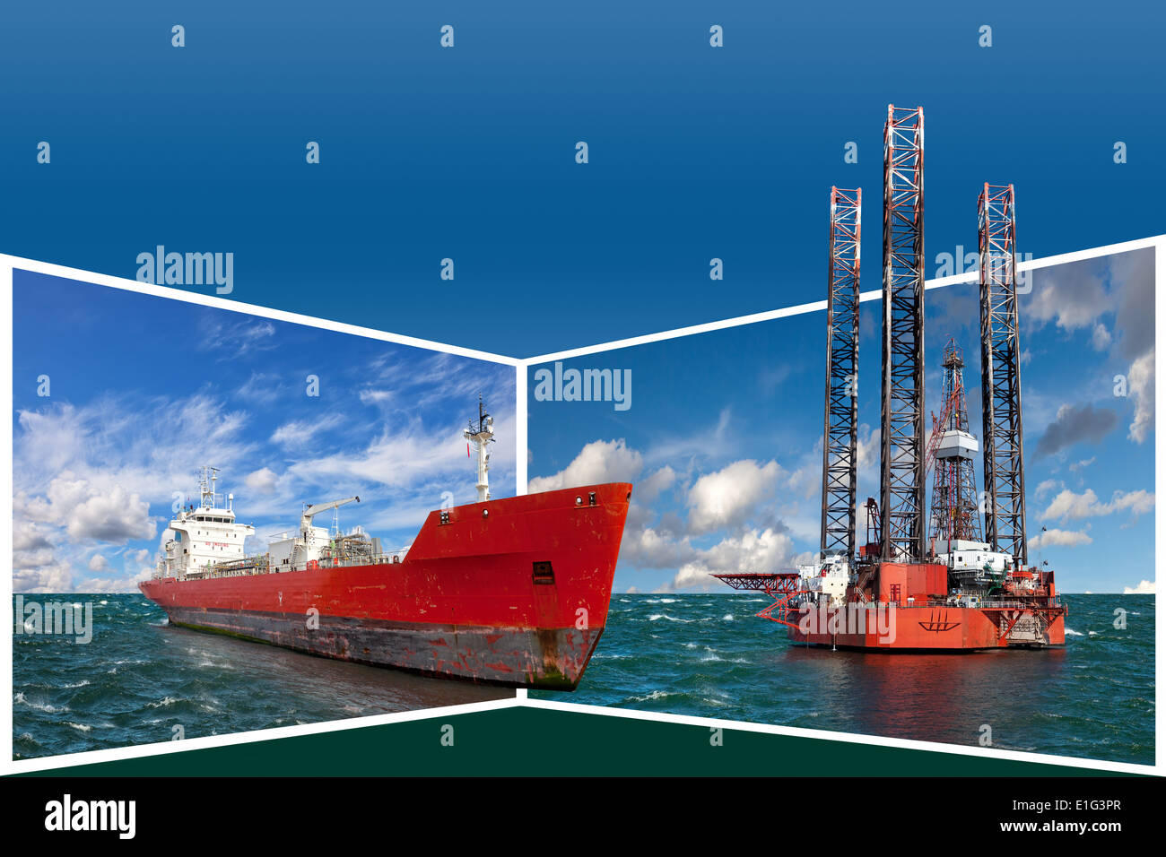 Oil rig, ship, maritime hi-res stock photography and images - Alamy