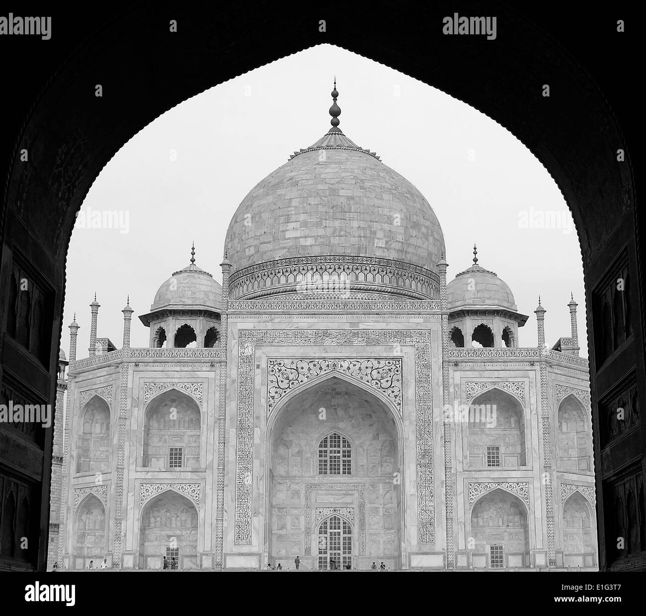 India Taj Mahal At Night