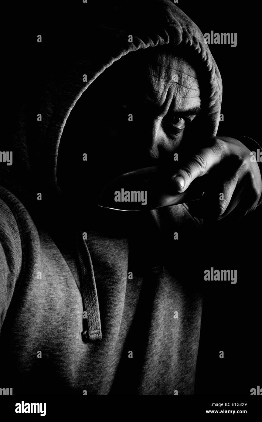 Face robber Black and White Stock Photos & Images - Alamy