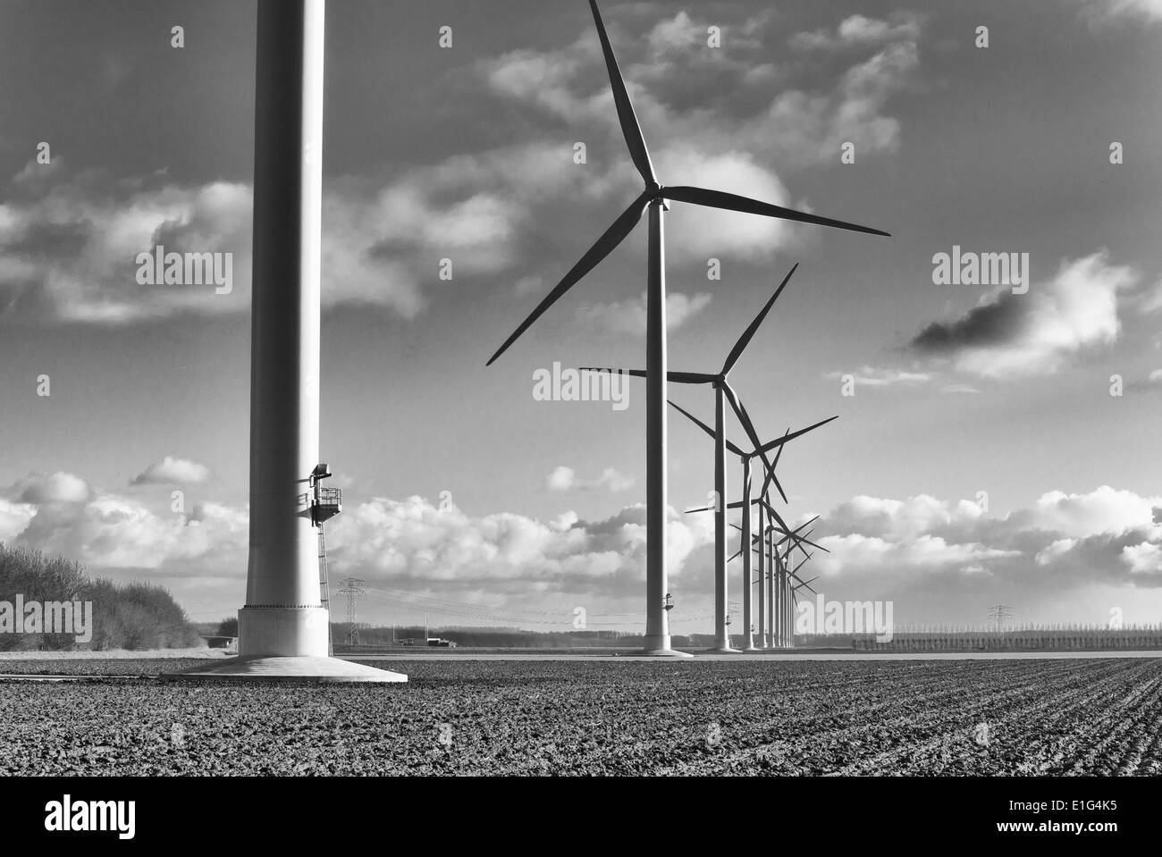 Industrial and agricultural production Black and White Stock Photos ...