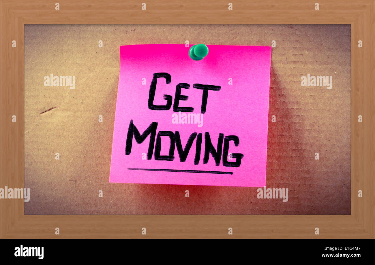 Get Moving Concept Stock Photo - Alamy