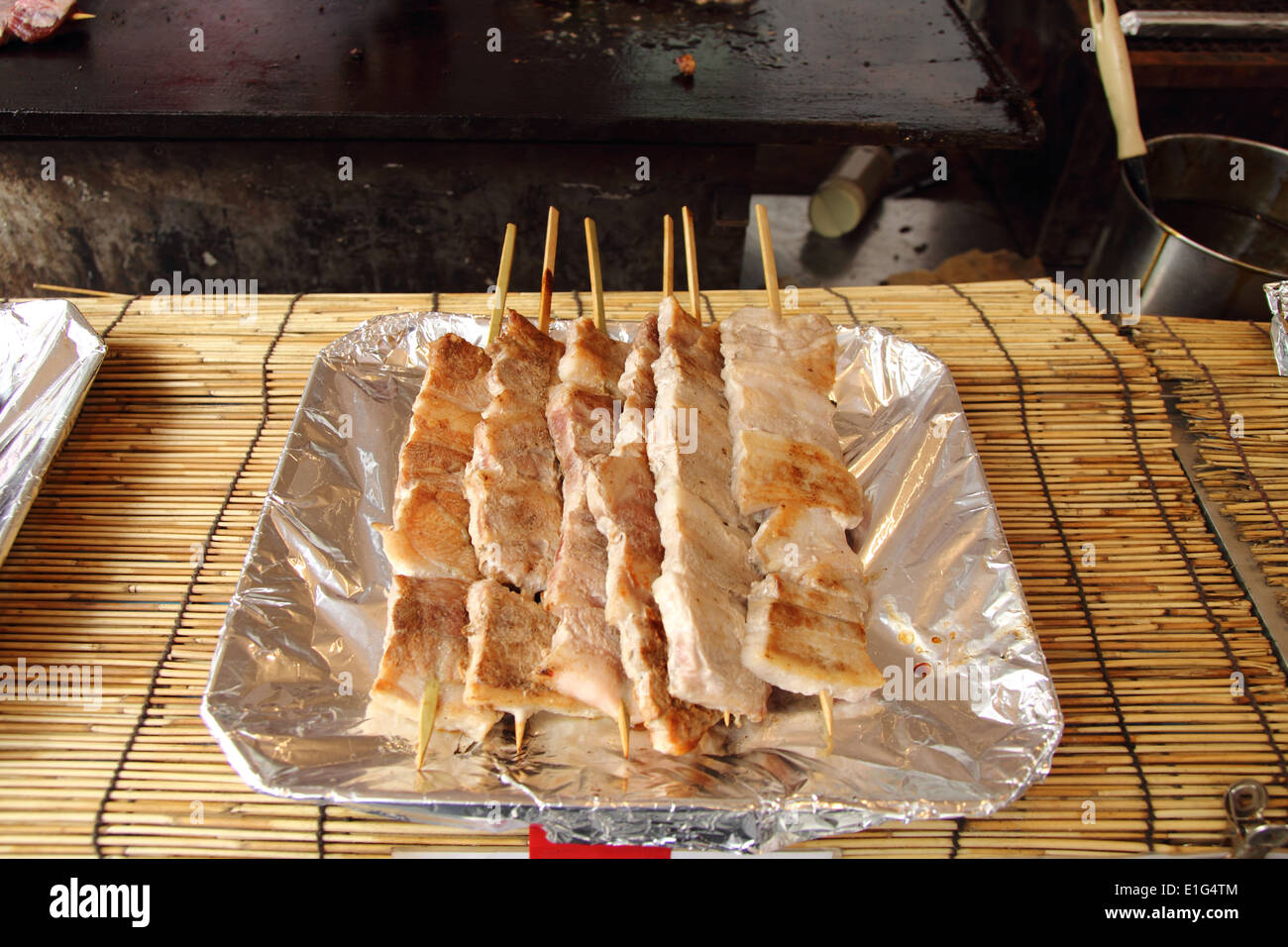 japanese roasted pork Stock Photo - Alamy
