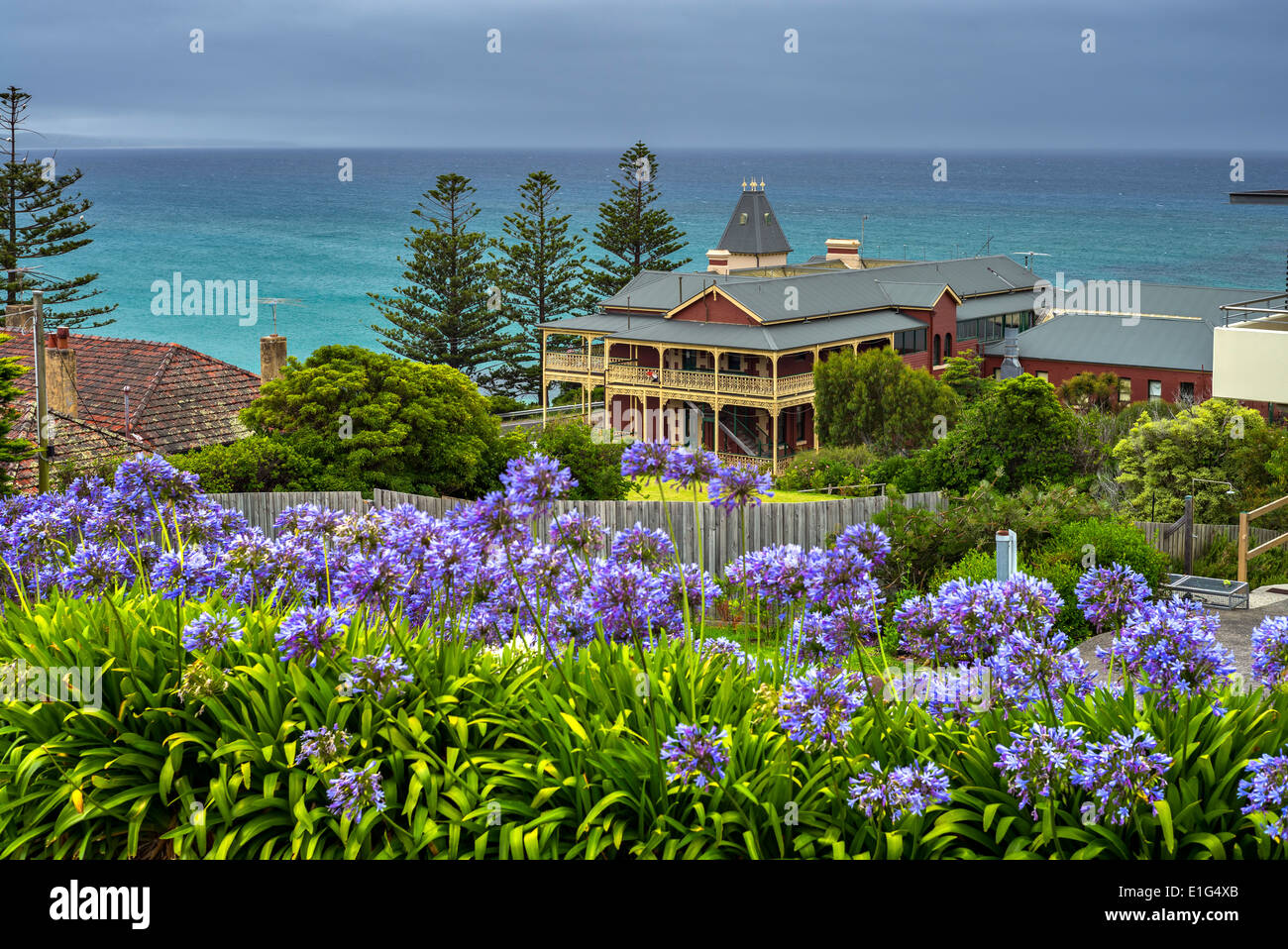 Ocean View of Lorne, Australia Stock Photo - Alamy