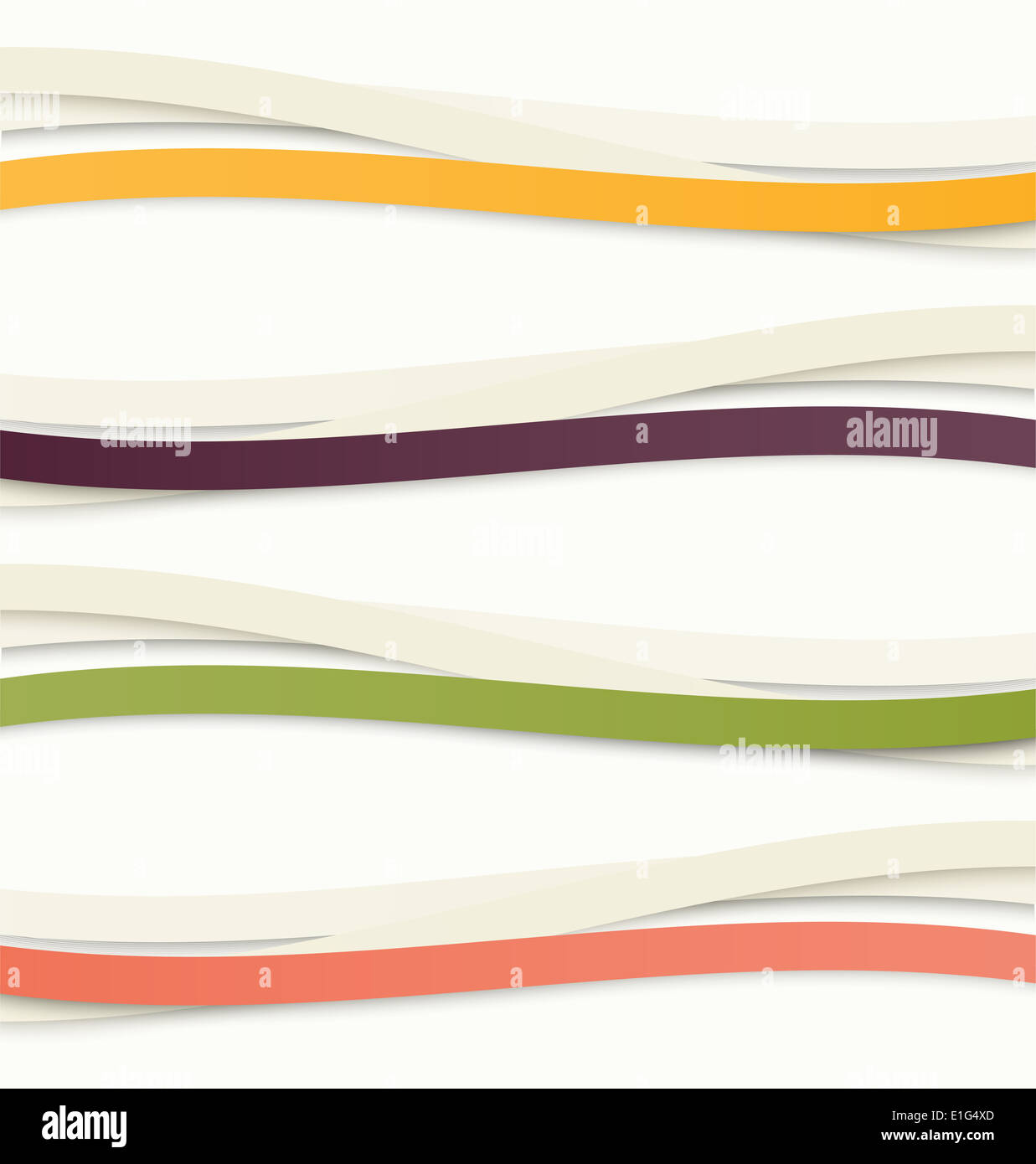 Shiny wavy vector Cut Out Stock Images & Pictures - Alamy