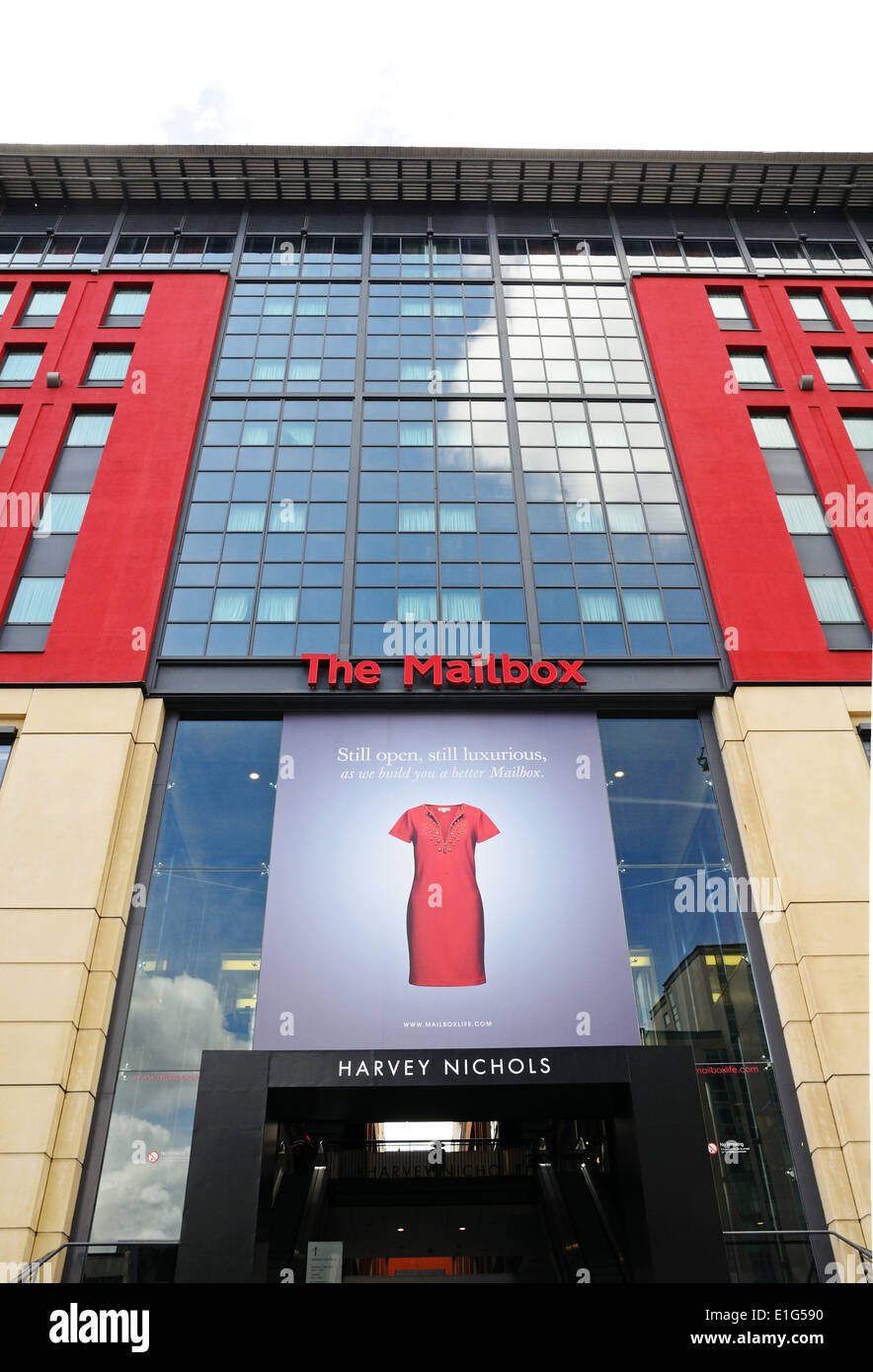 The Mailbox shopping complex building, Birmingham, West Midlands ...