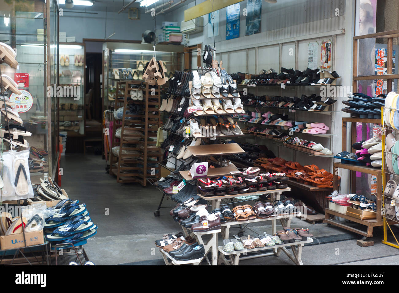 Tokyo Japan - Shoes store Stock Photo - Alamy