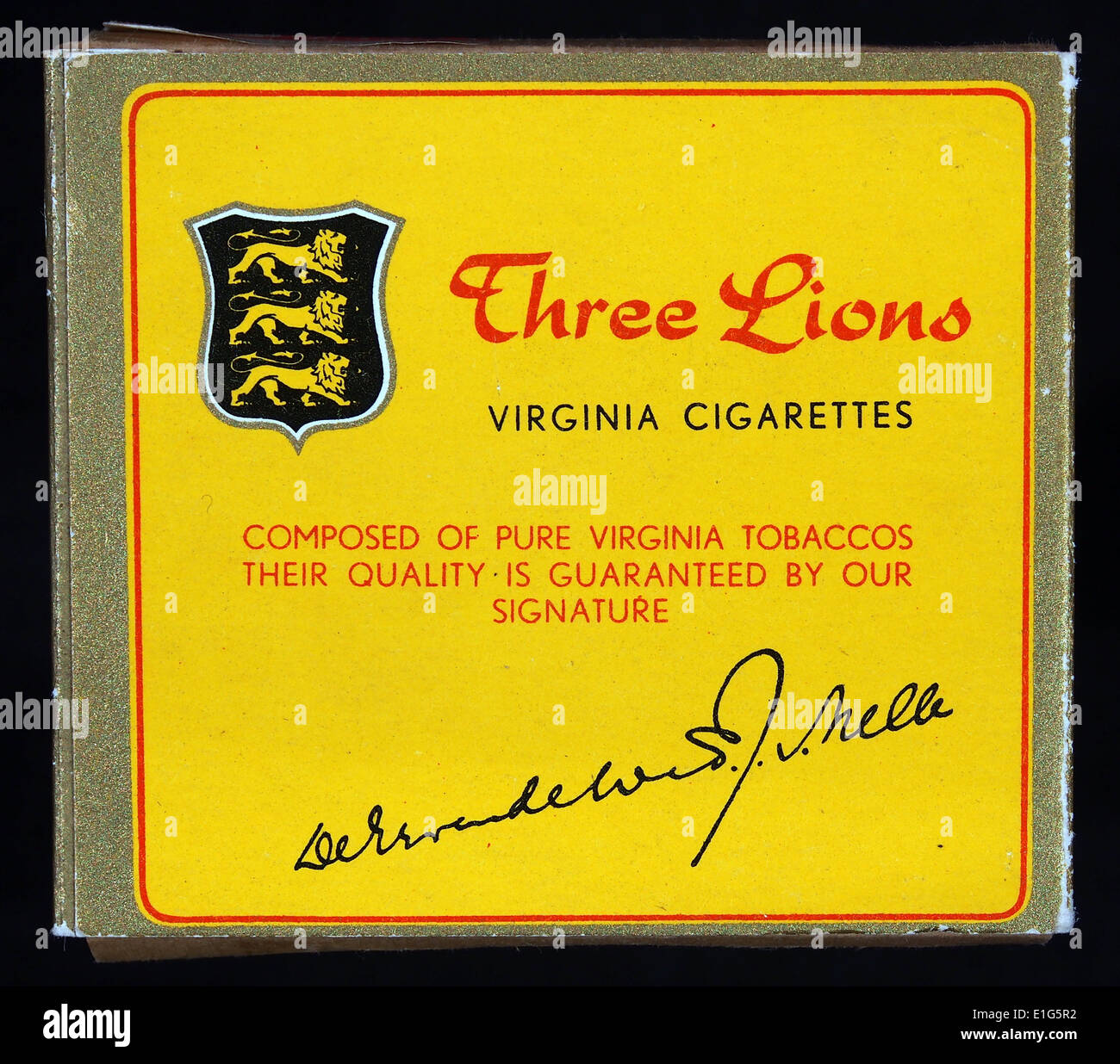 Three lions cigarettes pack hi-res stock photography and images - Alamy