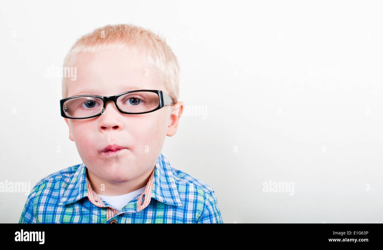Intelligent child studio hi-res stock photography and images - Alamy