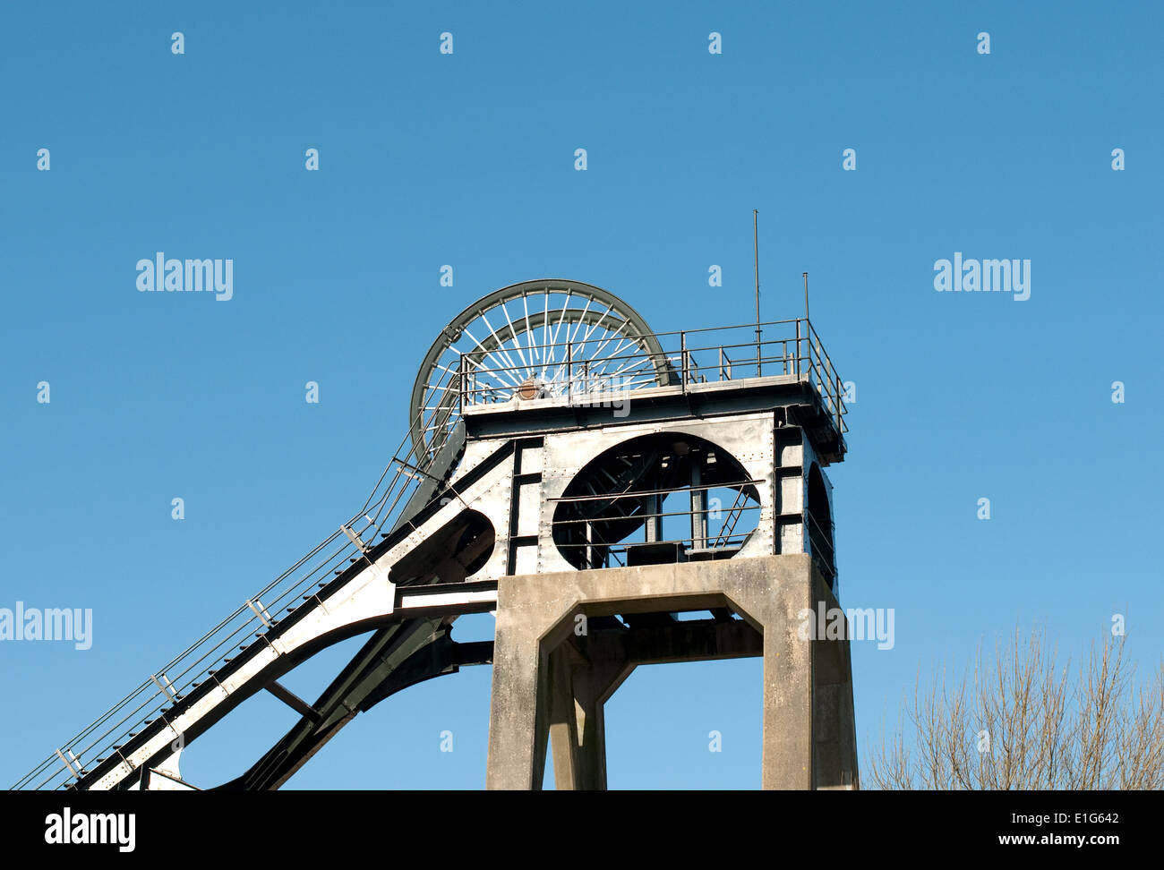 Preserved Mining Headstocks and Pit workings on Nottinghamshire ...