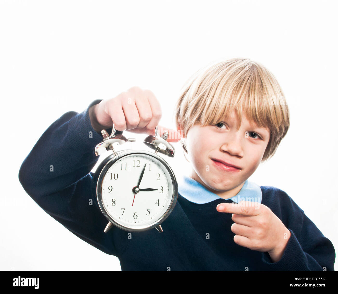 Pupil school clock hi-res stock photography and images - Alamy