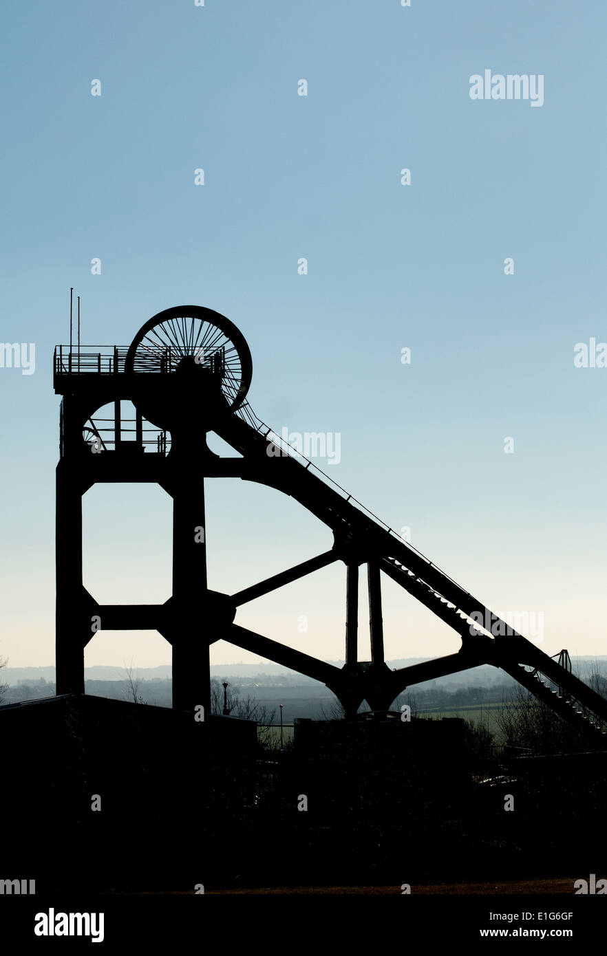 Landscape image of the Mine Workings of Pleasley Pit - Nottinghamshire ...