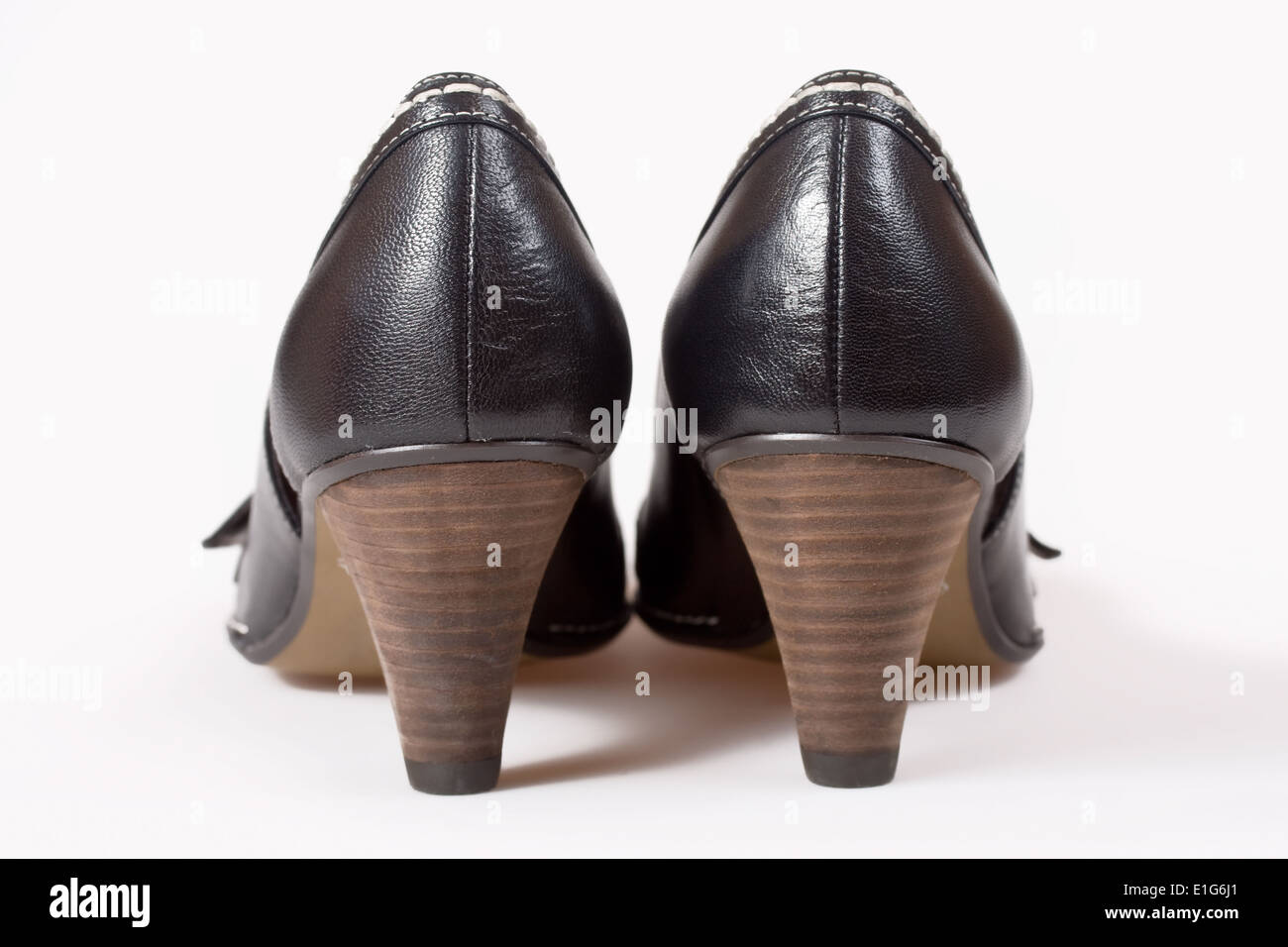 High street black and white Cut Out Stock Images & Pictures - Alamy