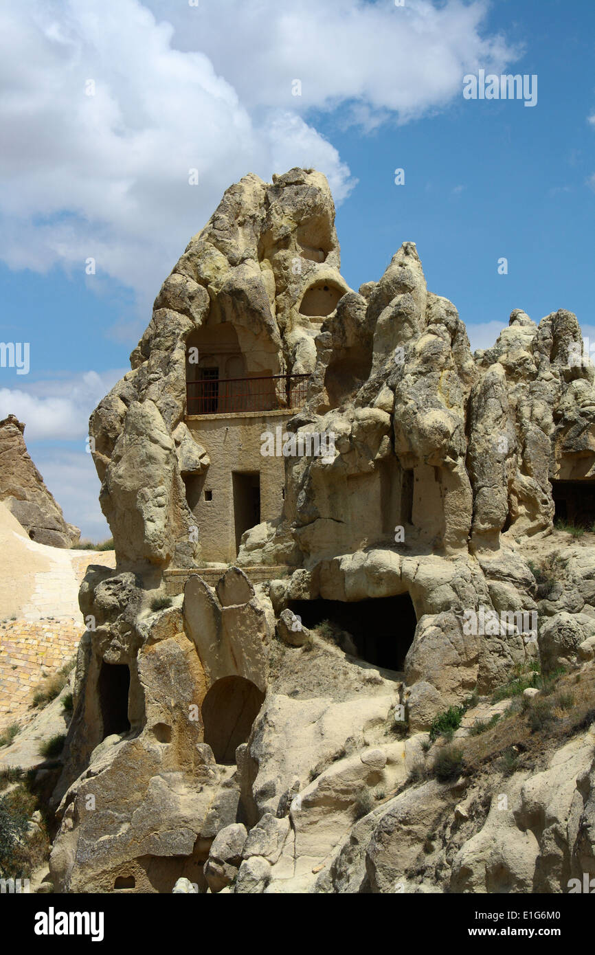 view of Urgup and Goreme in Turkey Stock Photo - Alamy