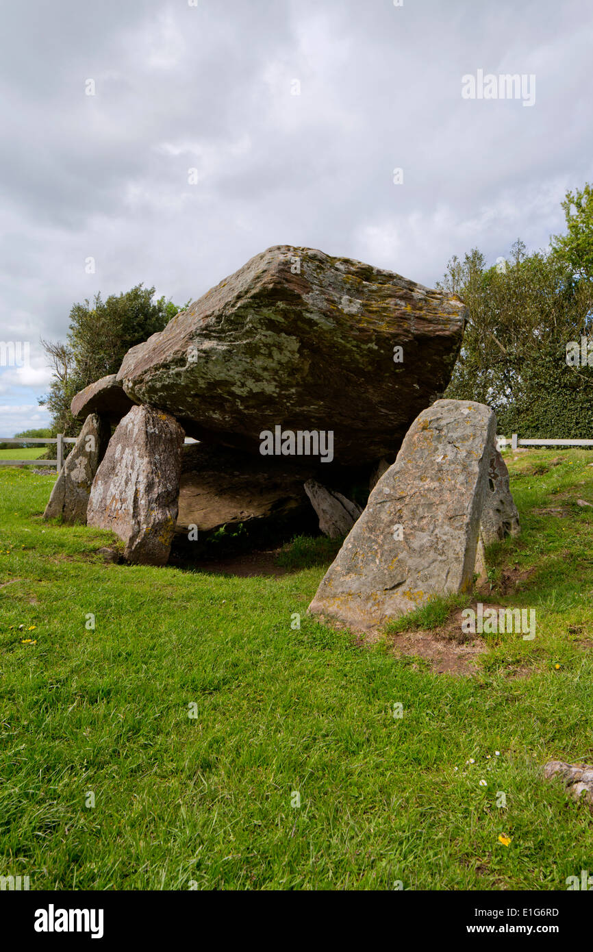 Arthur's Stone, Dorstone, Herefordshire Stock Photo - Alamy