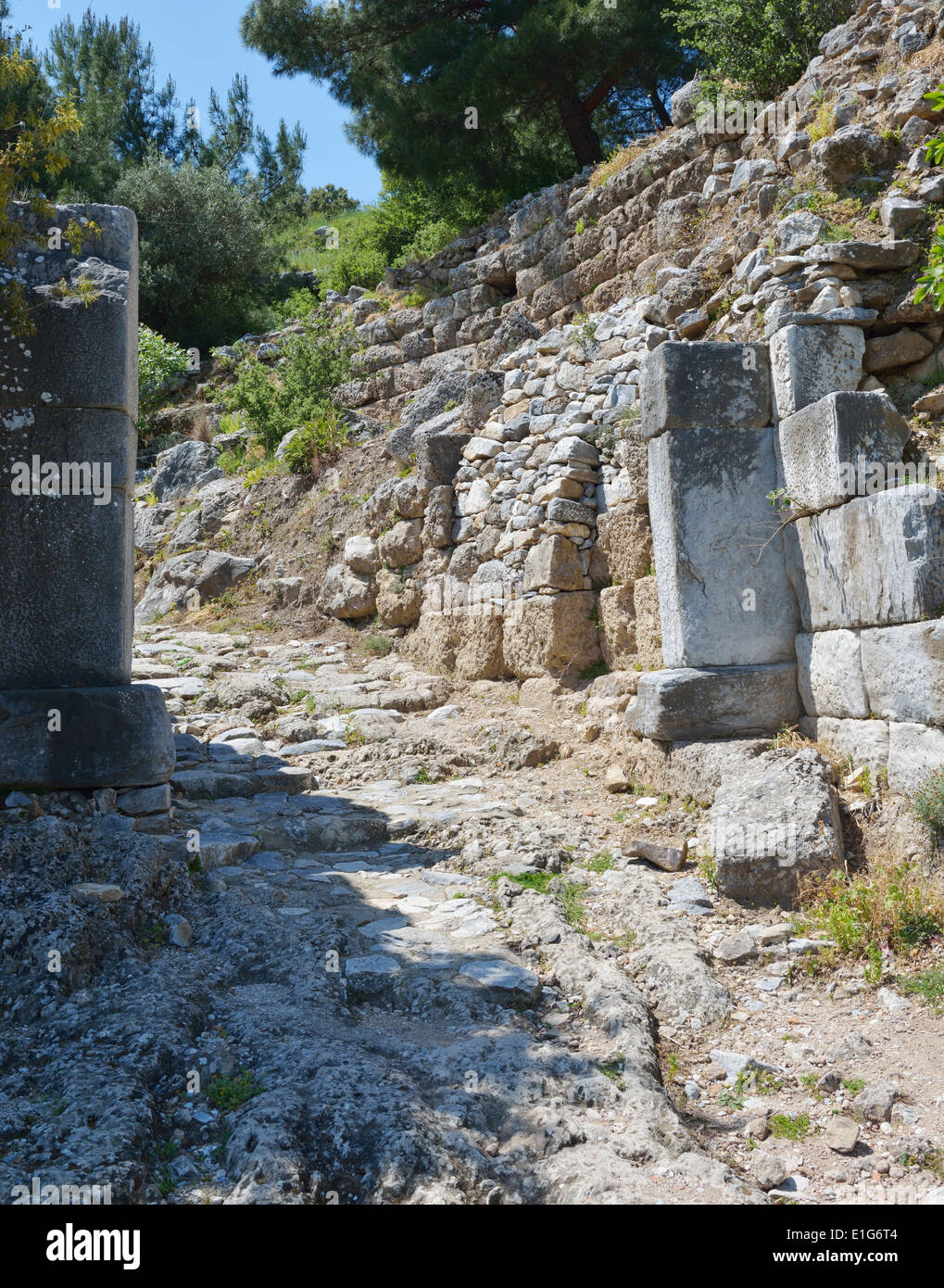 The ancient roadway hi-res stock photography and images - Alamy