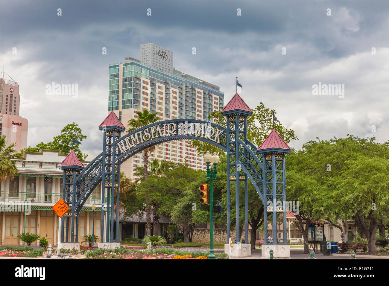 HemisFair Park in San Antonio Stock Photo - Alamy