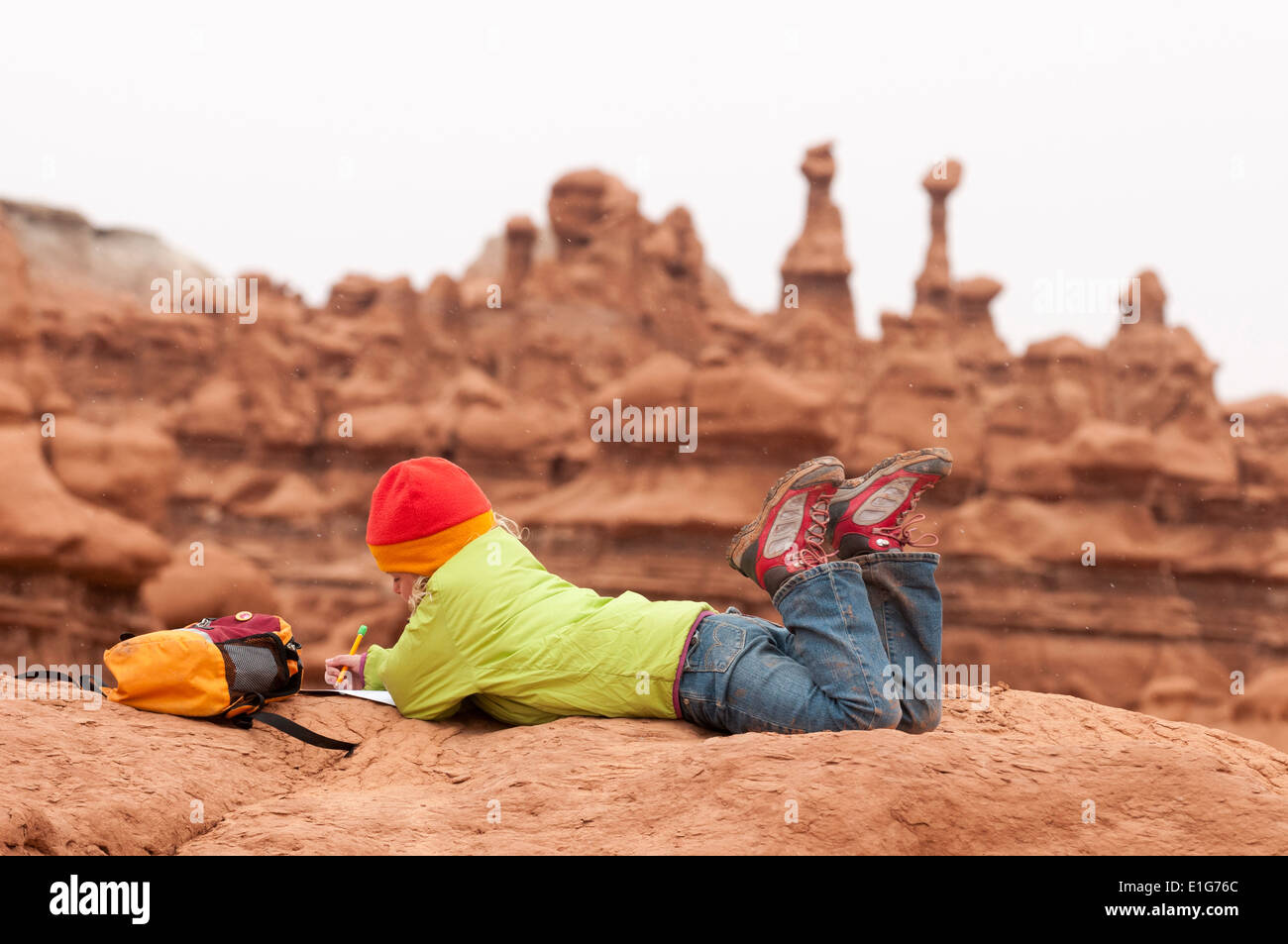 Utah landscape drawing hi-res stock photography and images - Alamy