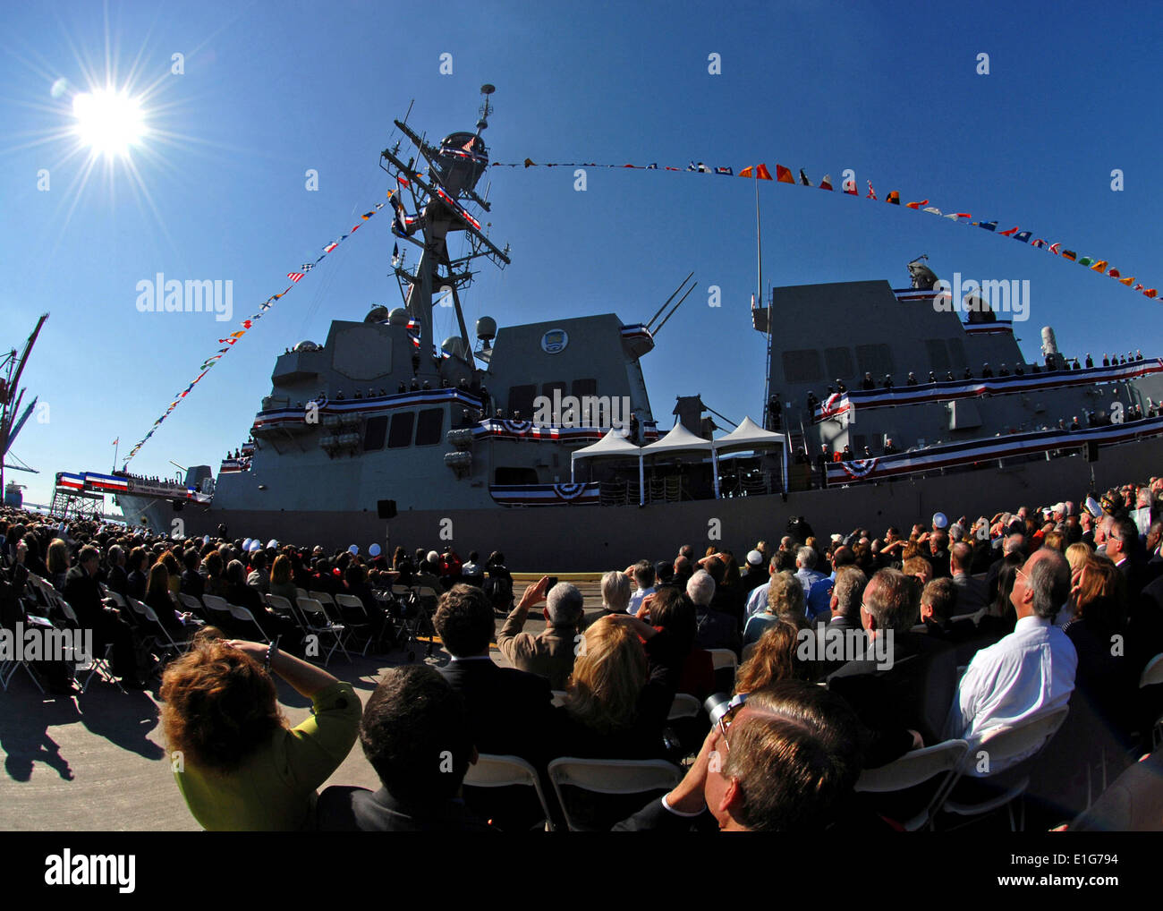 Commissioning ceremony ship hi-res stock photography and images - Alamy