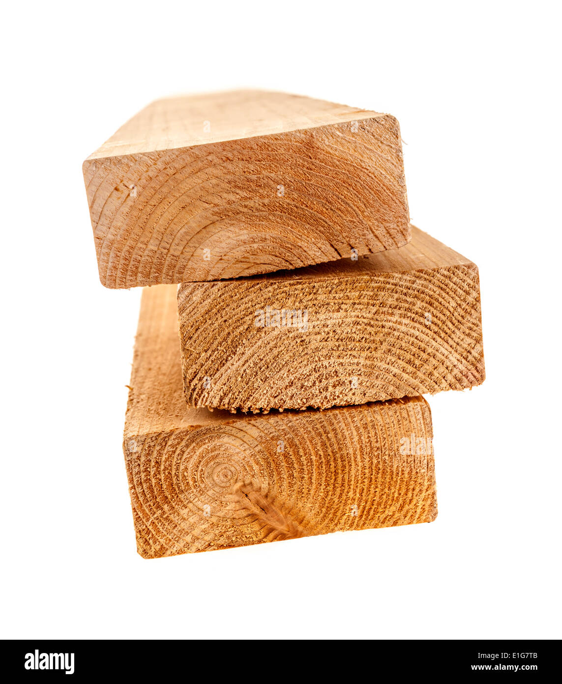 Stacked wood planks Cut Out Stock Images & Pictures - Alamy