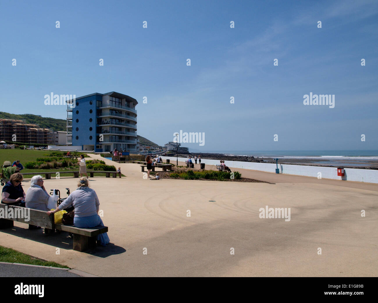 Westward Ho!, Devon, UK Stock Photo - Alamy