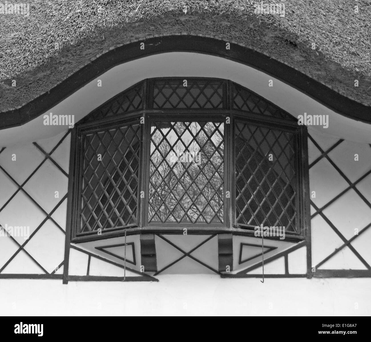 Swiss bay window Black and White Stock Photos & Images - Alamy