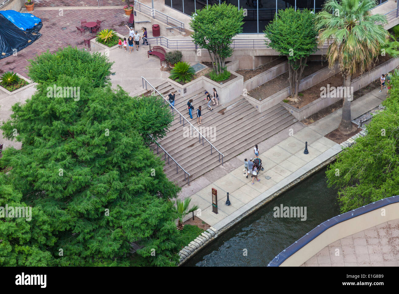 Riverwalk in downtown "San Antonio Stock Photo - Alamy