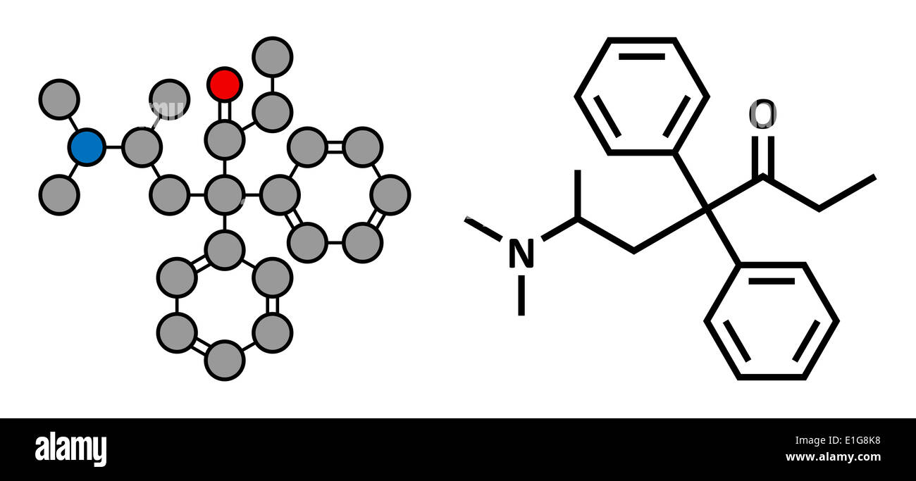 Methadone Structure