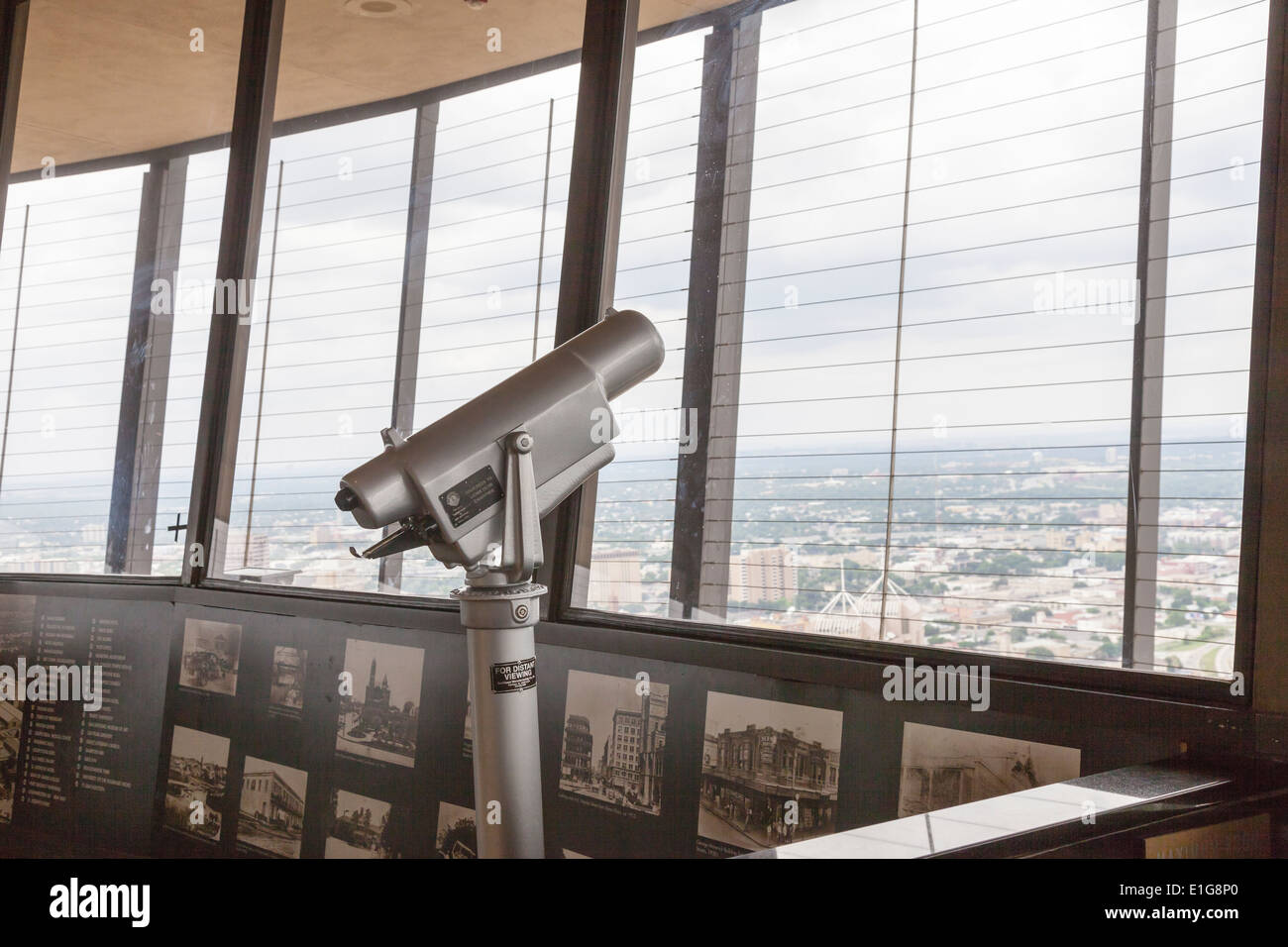 Tower of the Americas, 750 ft observation tower, built in 1968 for the ...