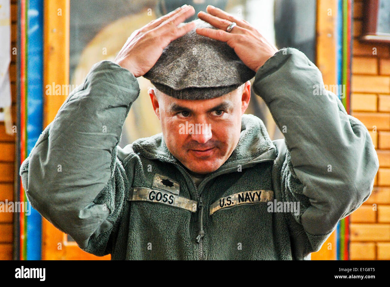 The commander of the kunar provincial reconstruction team hi-res stock ...