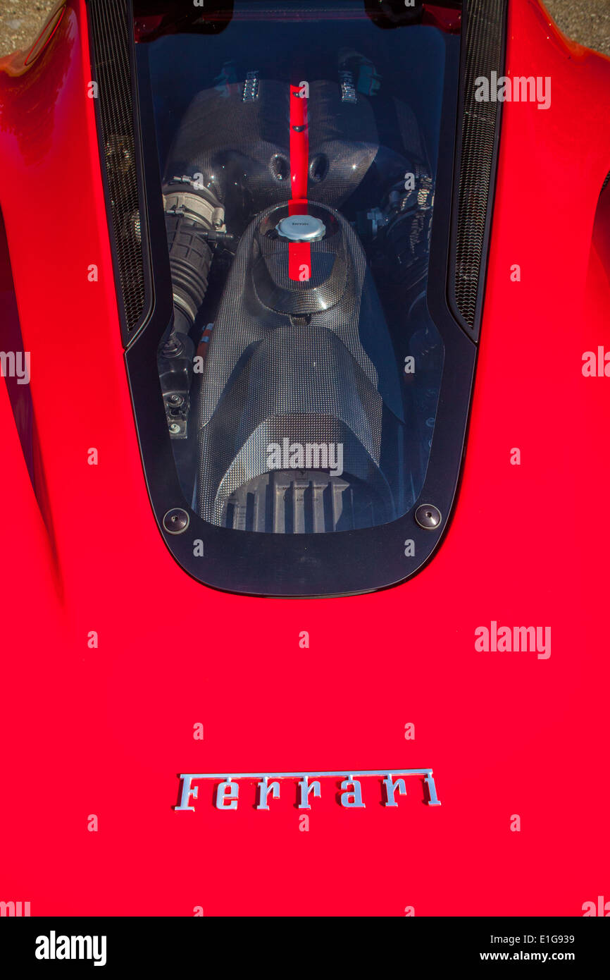 Car engine compartment hybrid engine hi-res stock photography and ...