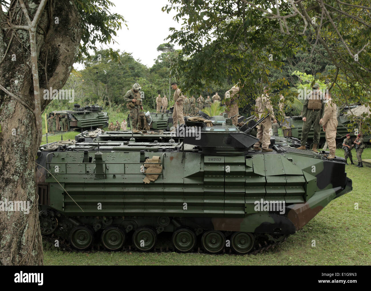 U.S. Marines with Security Cooperation Task Force (SCTF), attached to ...