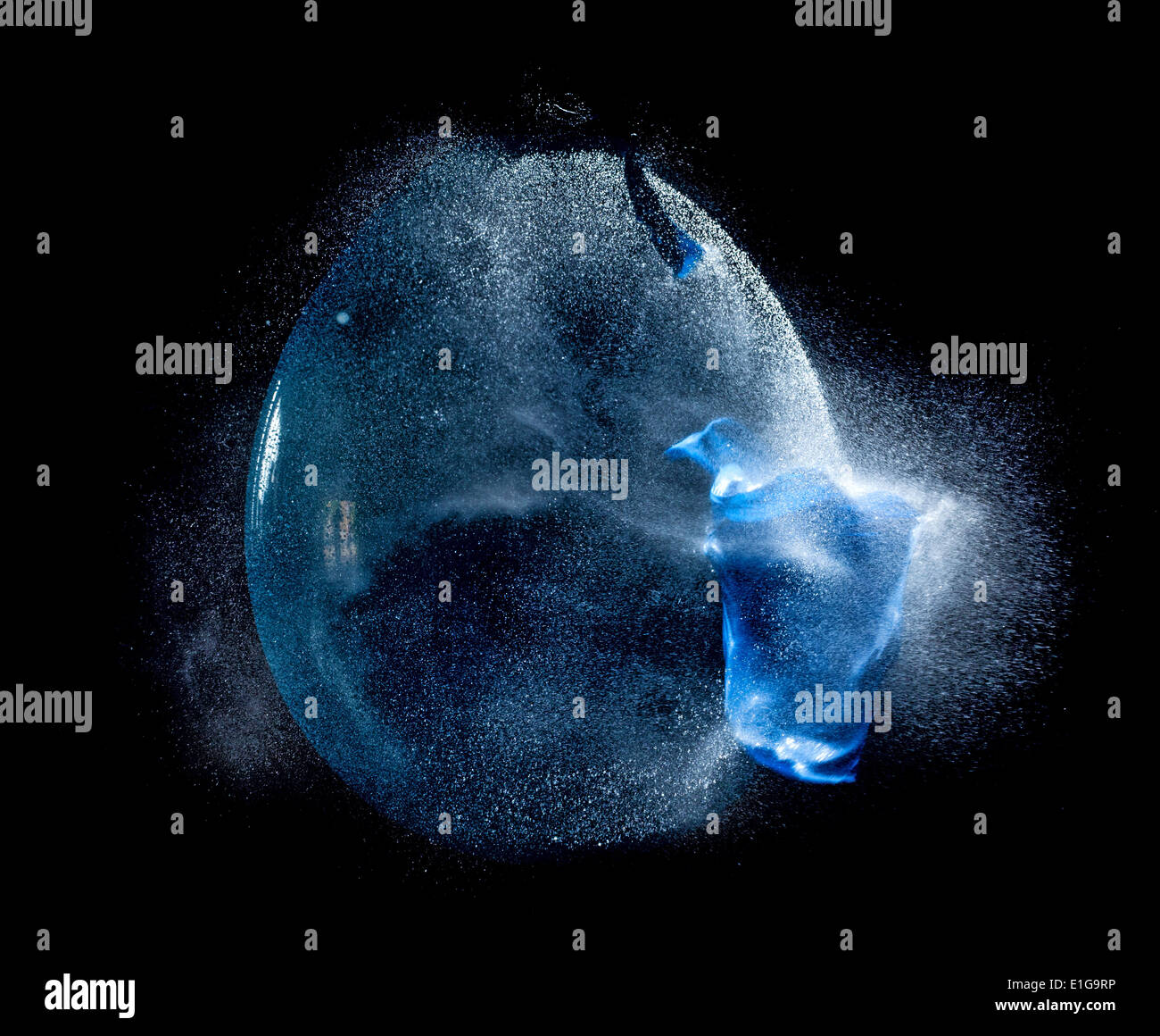 Explosion balloon full water high hi-res stock photography and images ...