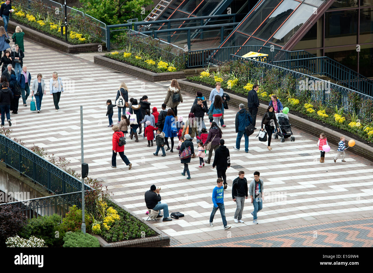 Centenary Way, Birmingham, UK Stock Photo - Alamy