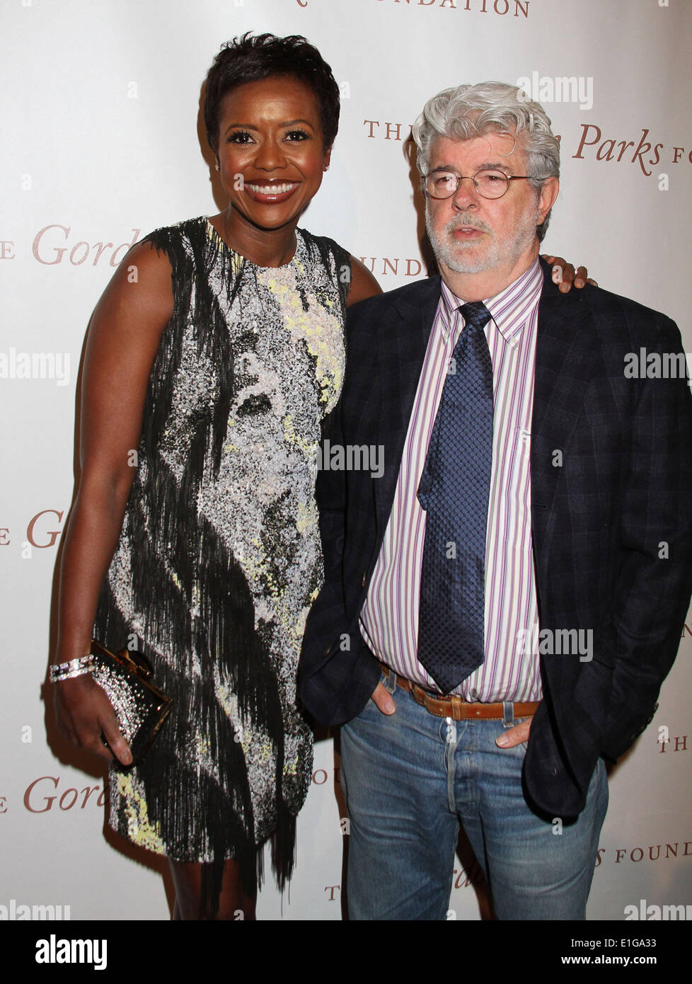 New York, New York, USA. 3rd June, 2014. Director GEORGE LUCAS and his ...