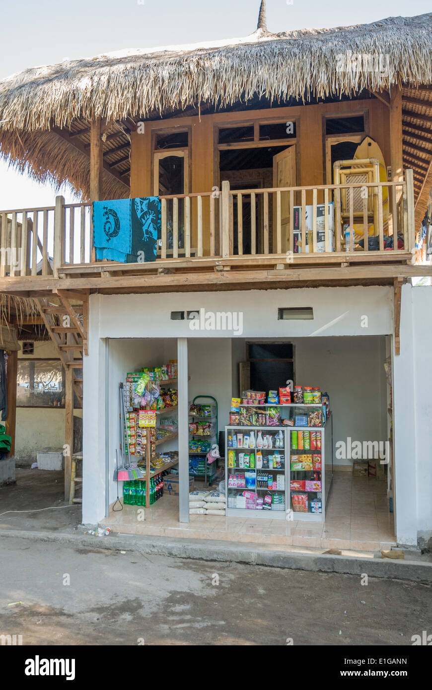 Nusa Lembongan store Indonesia Stock Photo - Alamy