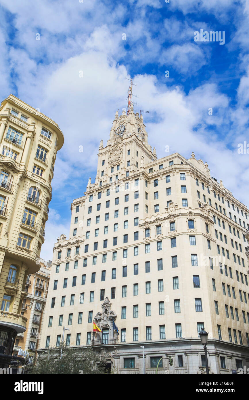 Telefonica buildings hi-res stock photography and images - Alamy