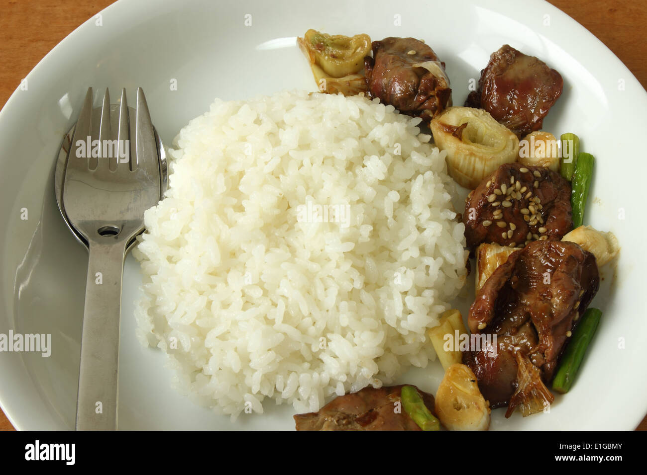 Vegetable stir fried rice hi-res stock photography and images - Alamy