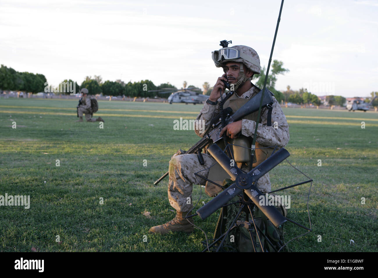 U.S. Marine Air Officer students with Weapons and Tactics Instructors ...