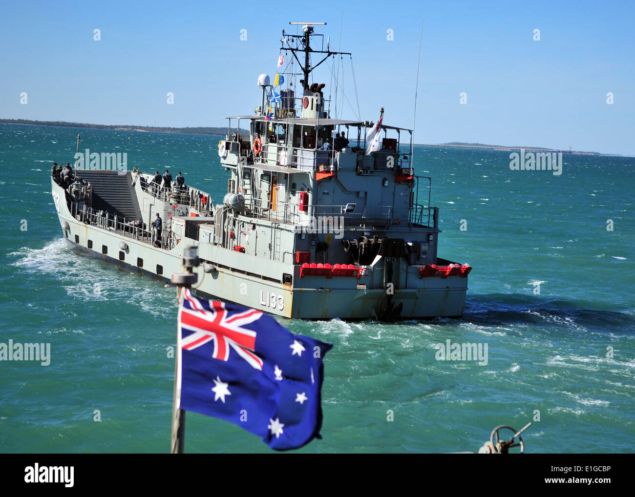 Australian landing craft heavy hi-res stock photography and images - Alamy