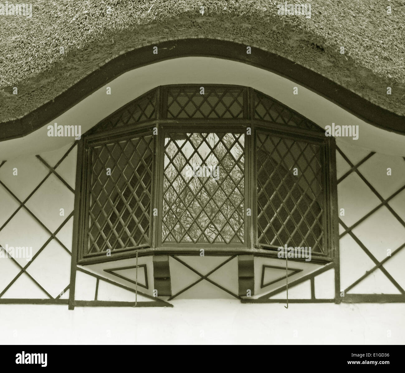 A bay window, Swiis Cottage,Cahir,Ireland Stock Photo - Alamy